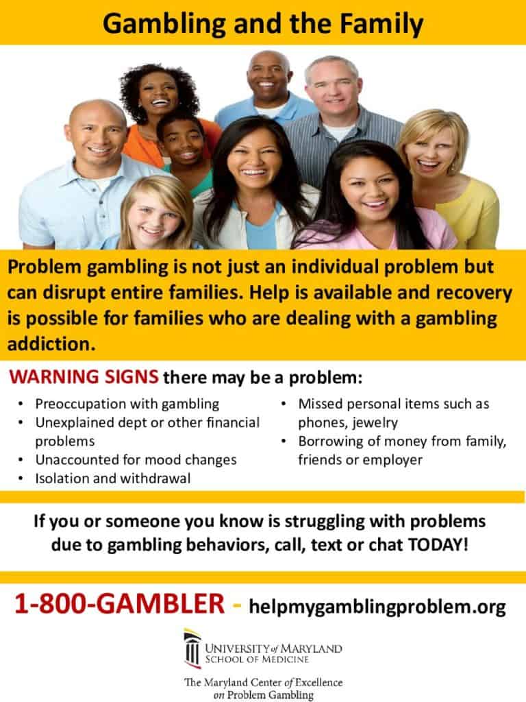 Print Outreach Media - The Maryland Center of Excellence on Problem ...