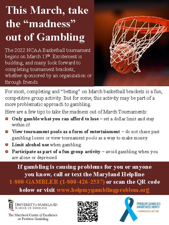 For Treatment Providers - The Maryland Center of Excellence on Problem ...