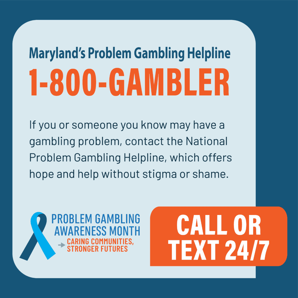 Problem Gambling Awareness Month (PGAM) Toolkit - The Maryland Center ...